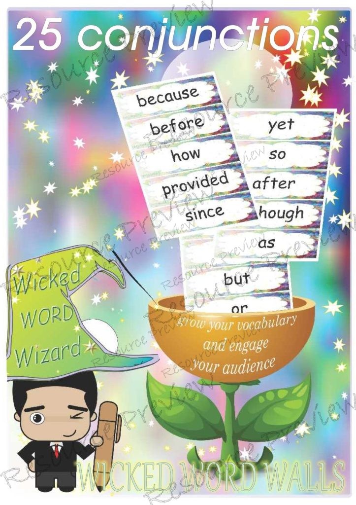 Conjunctions 25 words